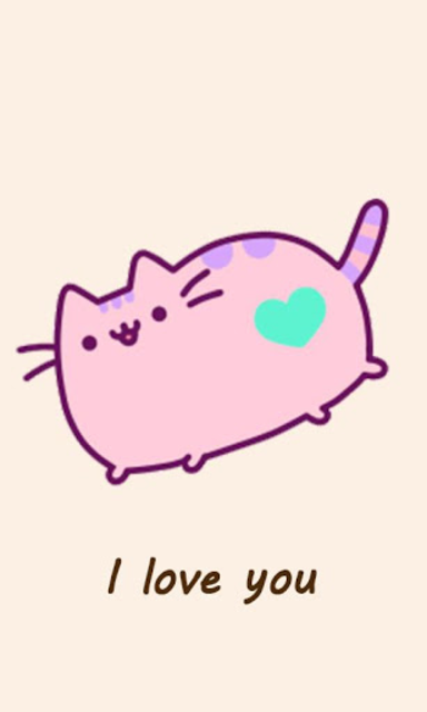 About: pusheen wallpaper pushing cat lock screen (Google Play version ...