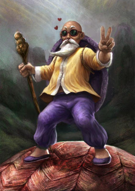 Master Roshi Iphone Wallpaper