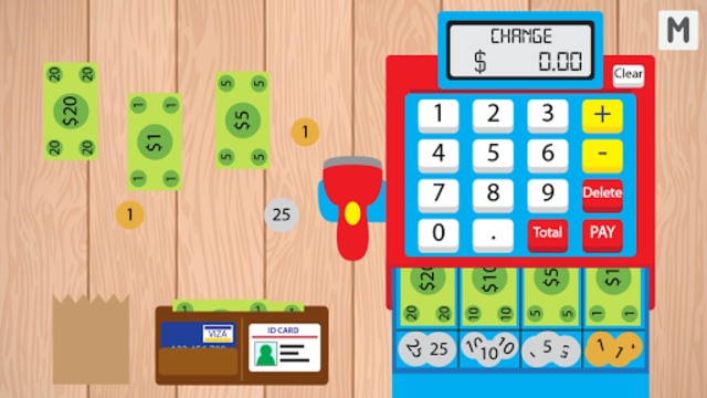 About: Kids Cash Register Grocery - Math Cashier Game (Google Play ...