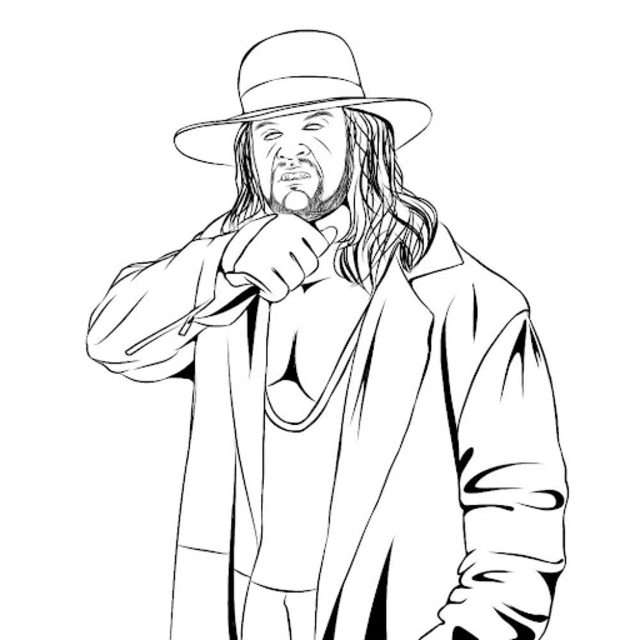 How To Draw Wwe Superstars Step By Step For Kids