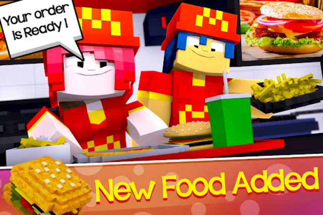 Minecraft Fast Food Restaurant