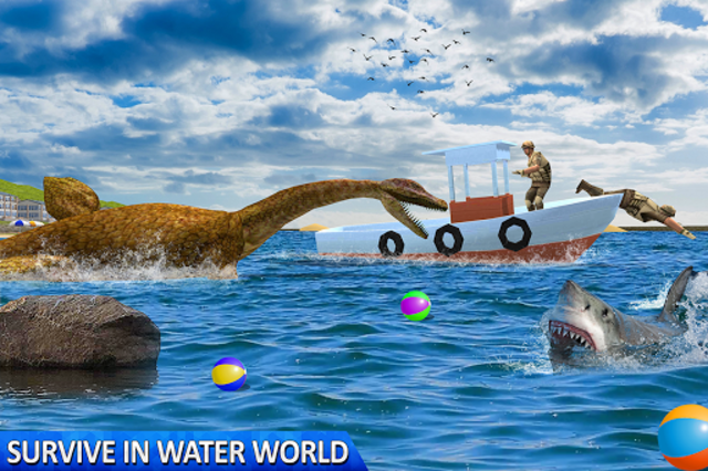 About: Ultimate Sea Dinosaur Monster: Water World Game (Google Play ...