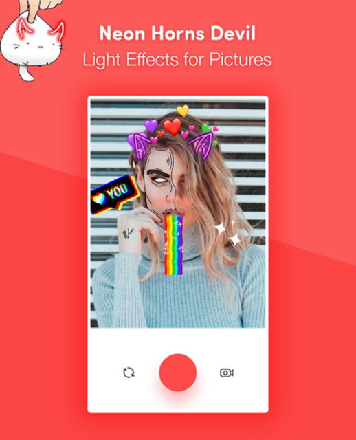 About: Neon Horns Devil - Light Effects for Pictures (Google Play ...
