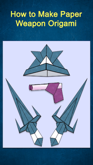 Origami Weapons