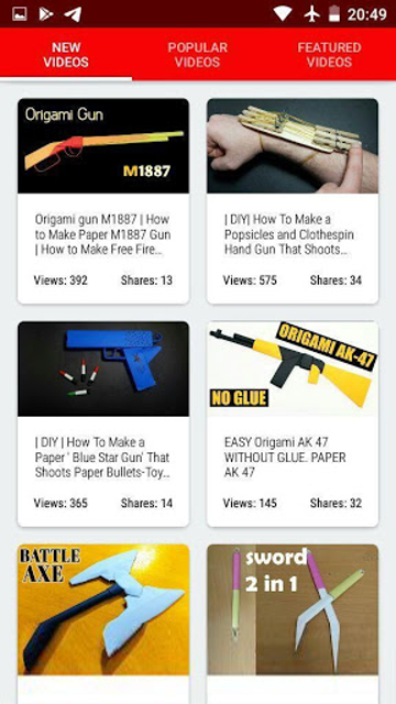 How To Make A Paper Gun That Shoots Paper Bullets