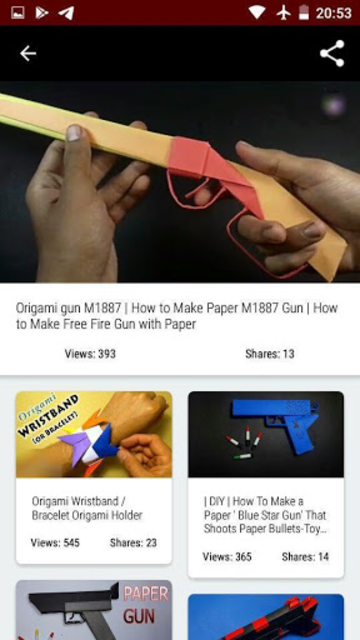 How To Make A Paper Gun That Shoots Paper Bullets