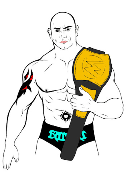 How To Draw Wwe Batista