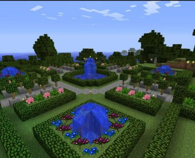 Pretty Minecraft Garden Ideas