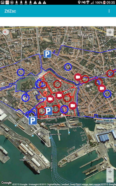 Ztl Quartiere Venezia Livorno Map