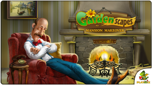 Gardenscapes Mansion Makeover Logo